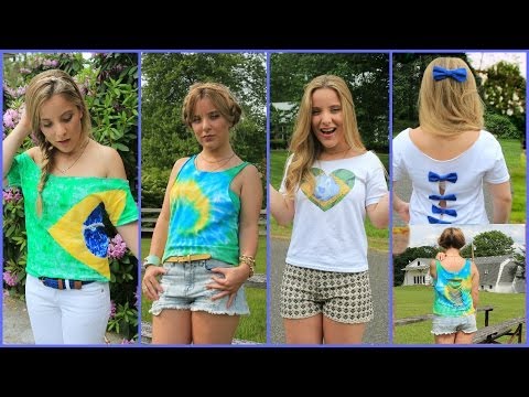 6 Dicas de como customizar roupa para torcer pelo Brasil