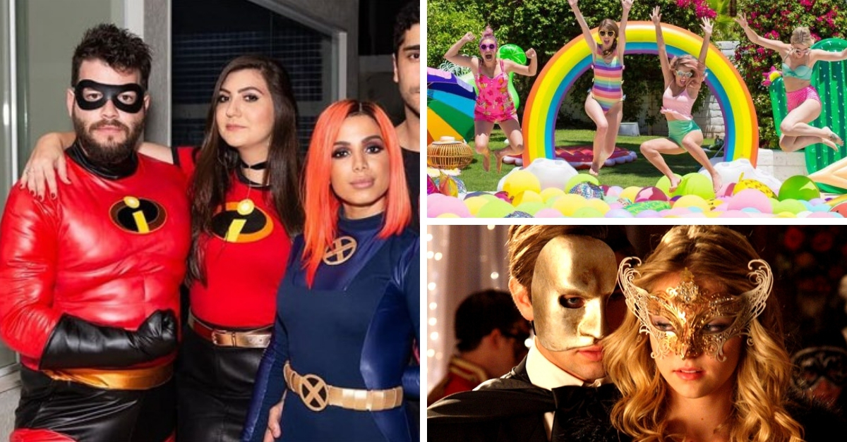 7 Ideias de temas de festas diferentes
