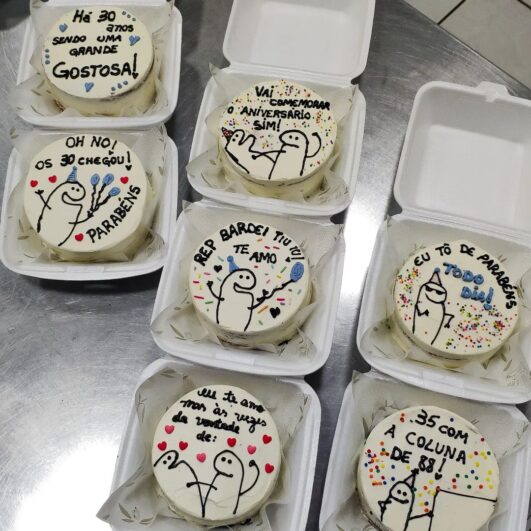 Bentô cake: minibolos divertidos que fazem sucesso no Instagram