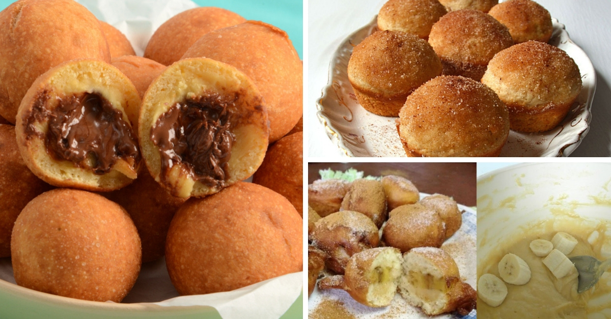 18 Receitas de bolinho de chuva