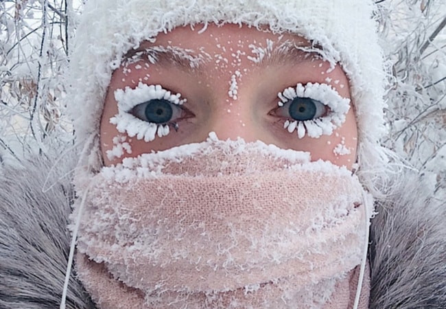 Moradores da Rússia e Canadá “congelam” com temperaturas extremas