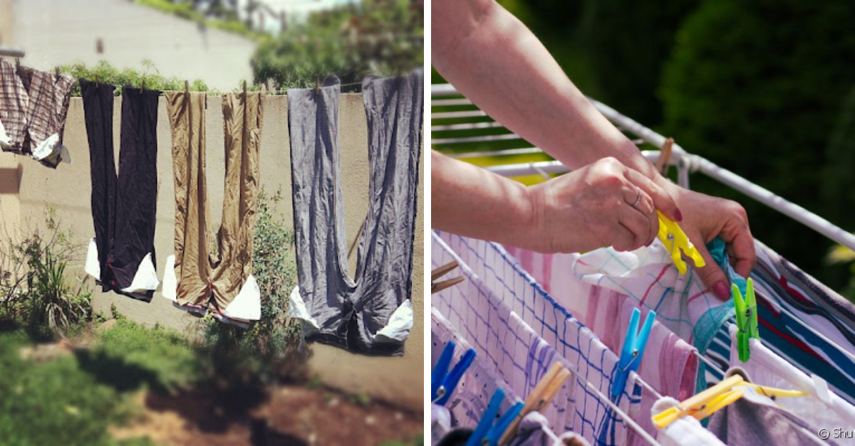 10 Dicas de como estender roupa para não precisar passar