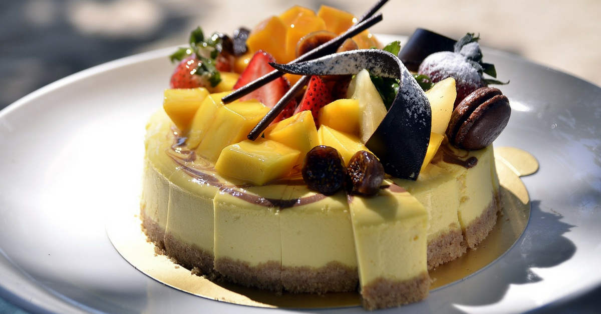 Receita de cheesecake de pera com a consistência perfeita