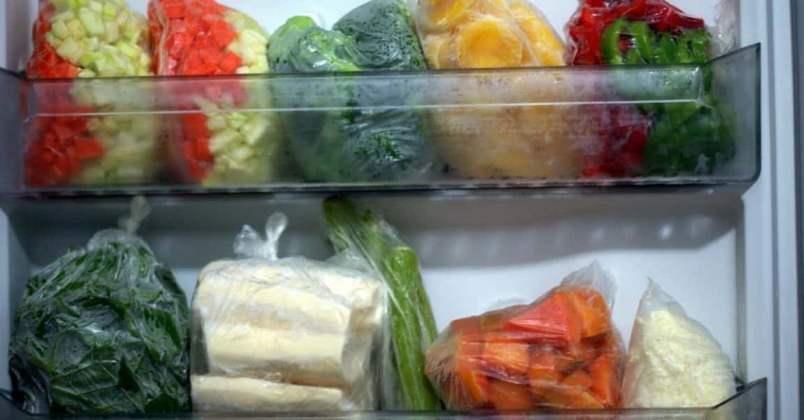 Como fazer o congelamento de legumes e verduras