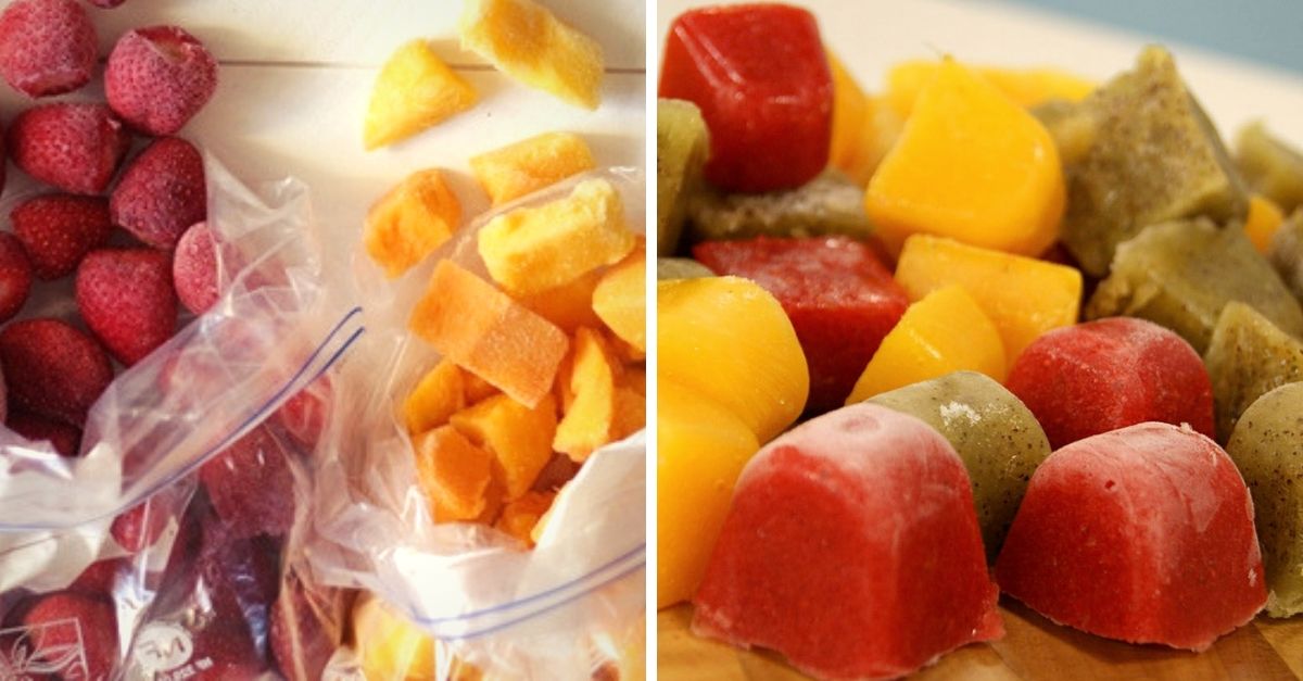 Como congelar frutas da forma correta?