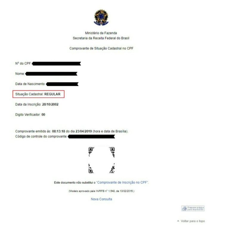 Como consultar CPF na Receita Federal