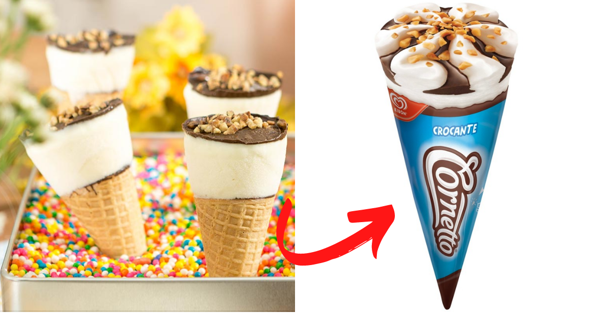 Como fazer Cornetto caseiro para sobremesa de verão