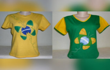 6 Dicas de como customizar roupa para torcer pelo Brasil