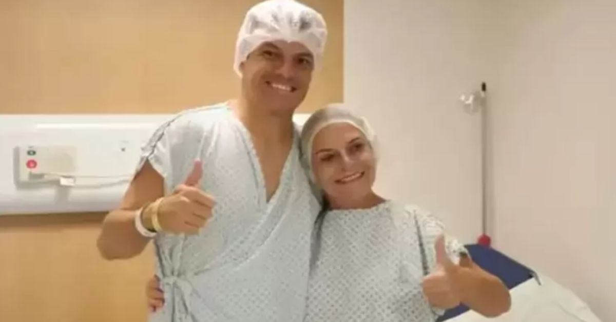 Mãe se preparou por 14 anos para doar rim ao filho