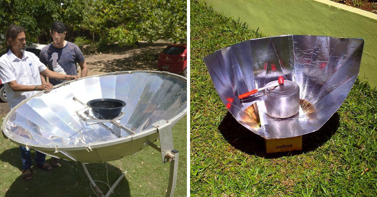 Fogão solar da USP ajuda a economizar no gás, melhorar a saúde e ...