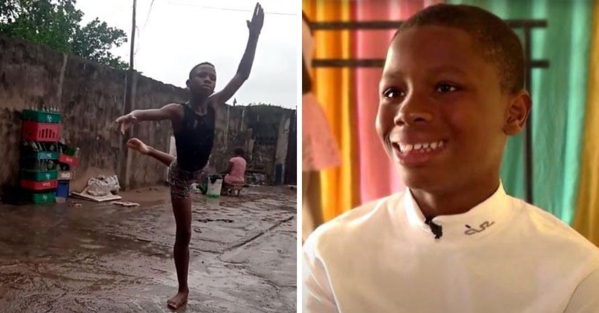 Menino que dançava balé na chuva recebe bolsa de estudos nos EUA