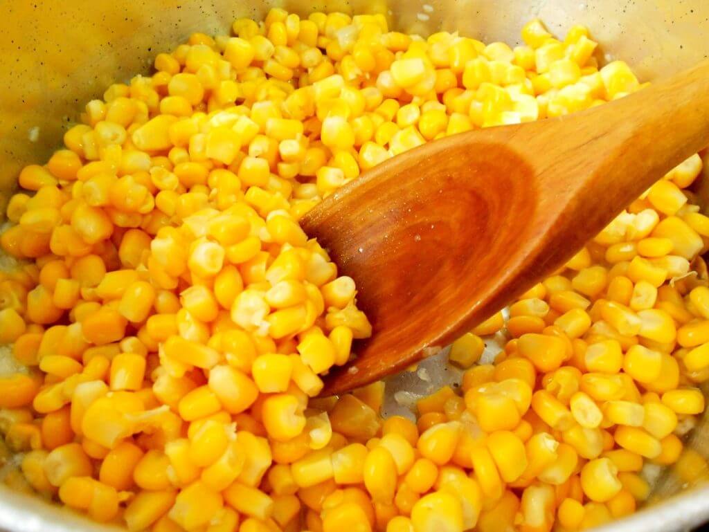 Receita de milho em conserva