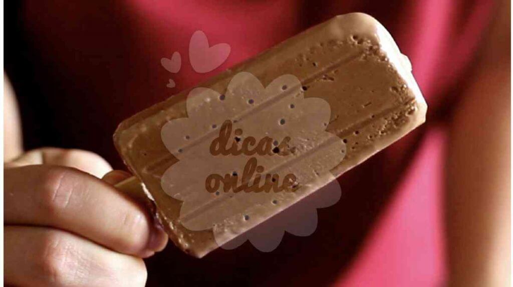 Receita de picolé de chocolate Chicabon