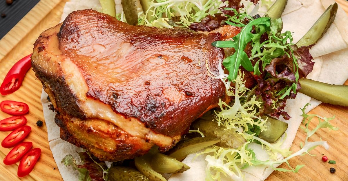 Receita de pernil com laranja suculento para o almoço