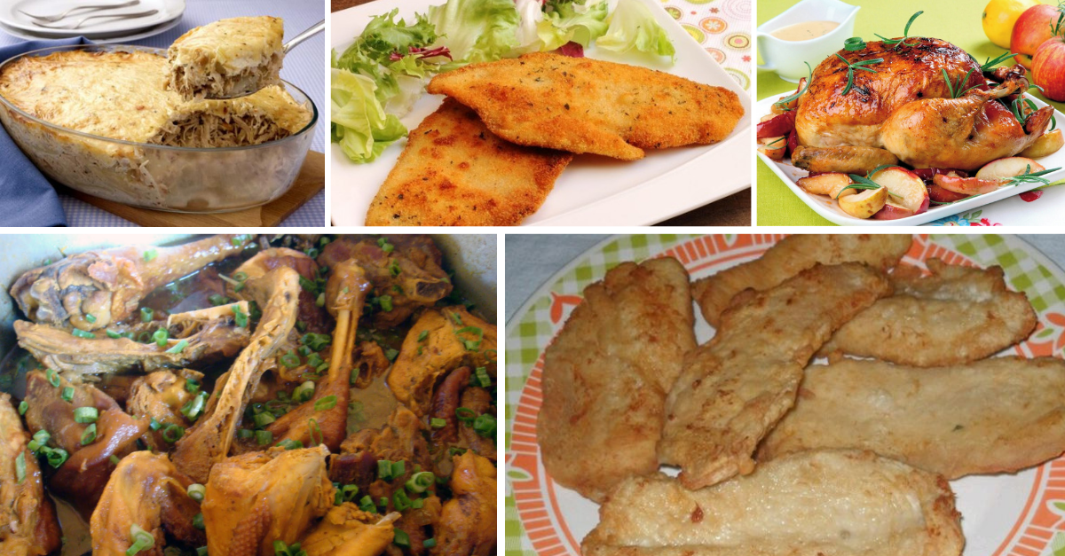 40 Receitas com frango para todas as ocasiões