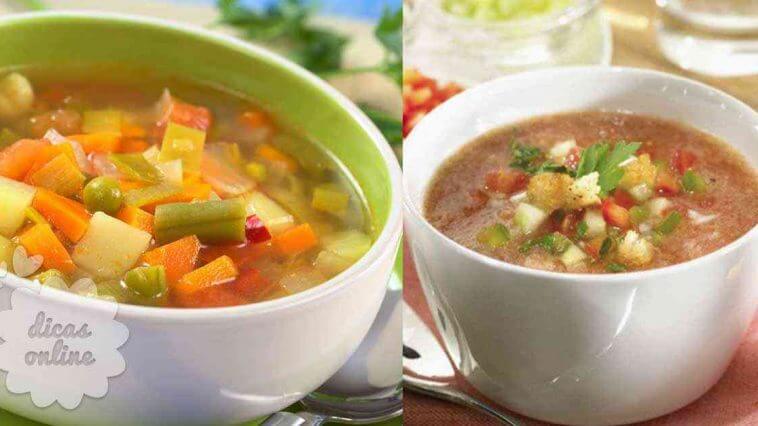 7 Receitas de sopas detox deliciosas para emagrecer