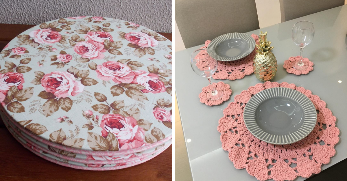 Como fazer sousplat: 29 modelos e dicas para fazer os seus