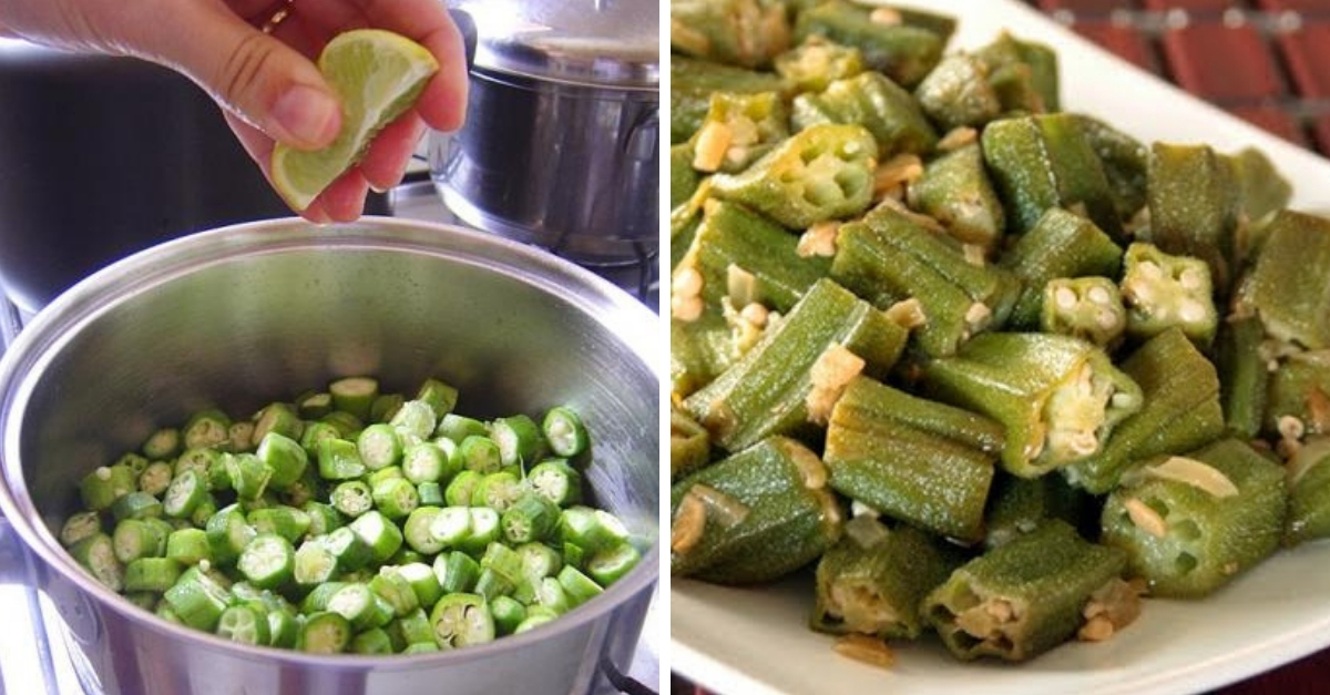 Como tirar a baba do quiabo: 7 alternativas testadas e aprovadas