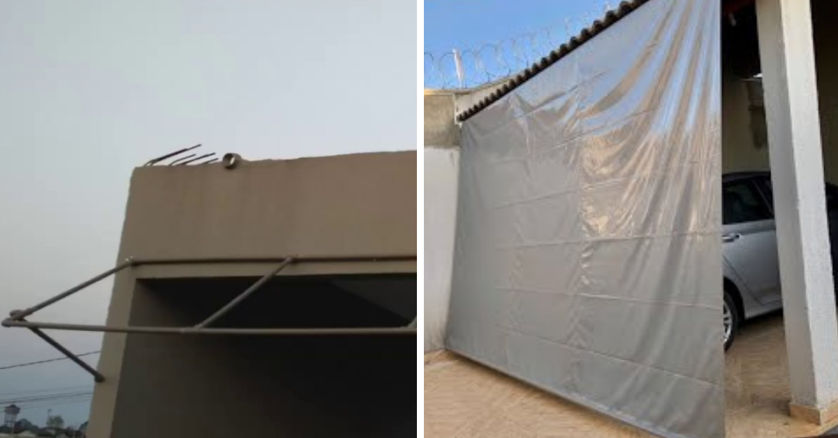 Tutoriais: como fazer toldo caseiro com canos de PVC